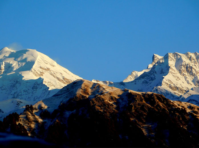 Dyara Bugyal Trek in Uttarakhand, India.